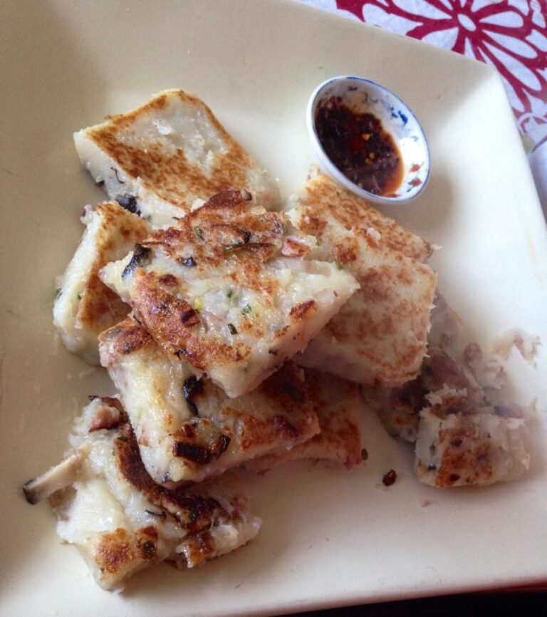 lo bak Gou - Turnip Cake | British Born Chinese Food